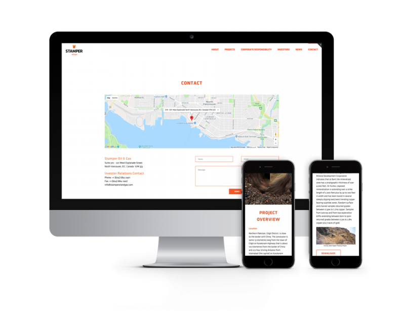 Stamper Oil & Gas Corp. | Vancouver, B.C. | HOVR Marketing