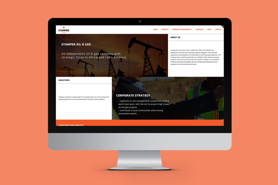 Stamper Oil & Gas Corp. | Vancouver, B.C. | HOVR Marketing